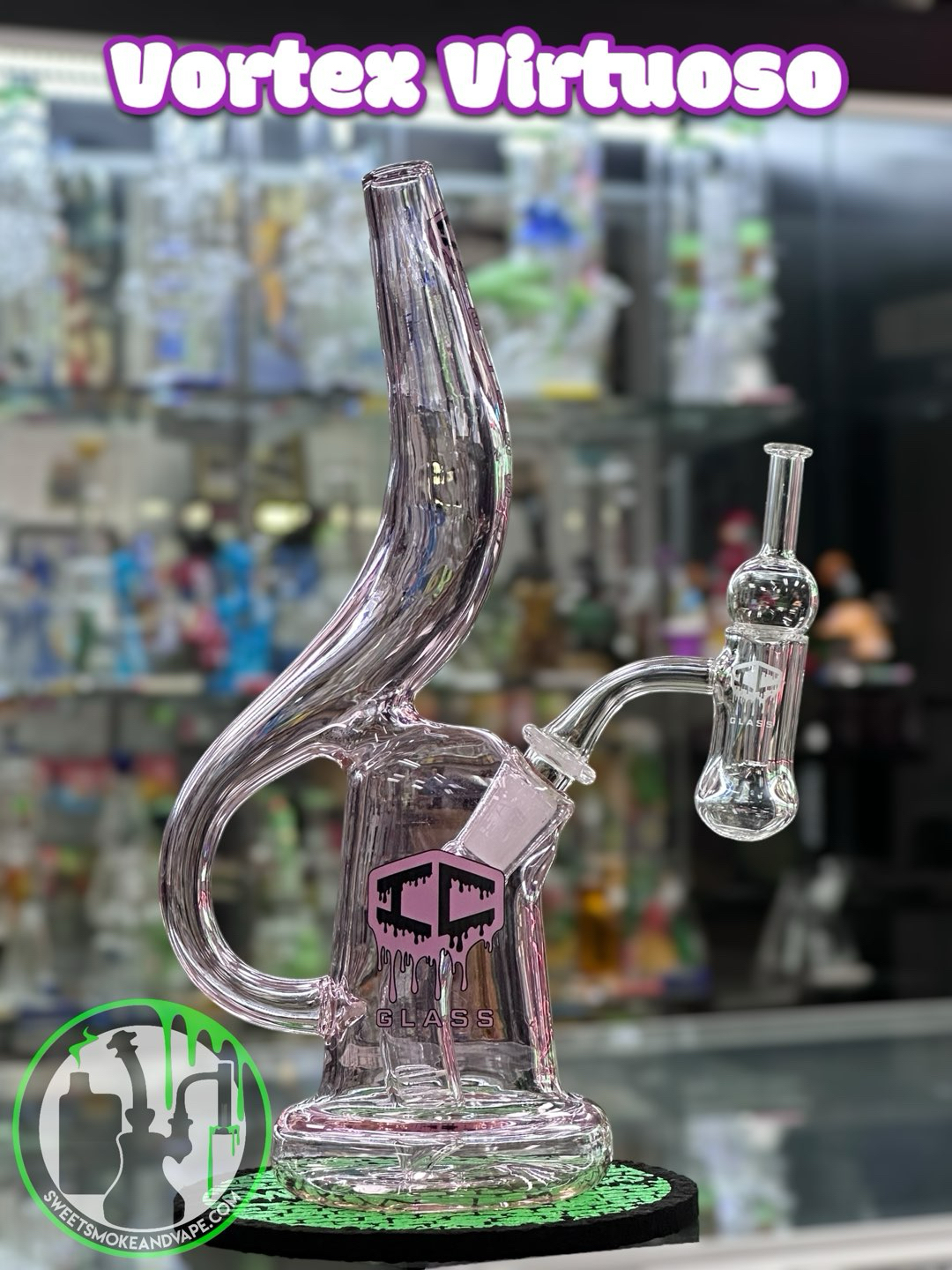 IC Glass - Vortex Virtuoso - Pink | GlassPass